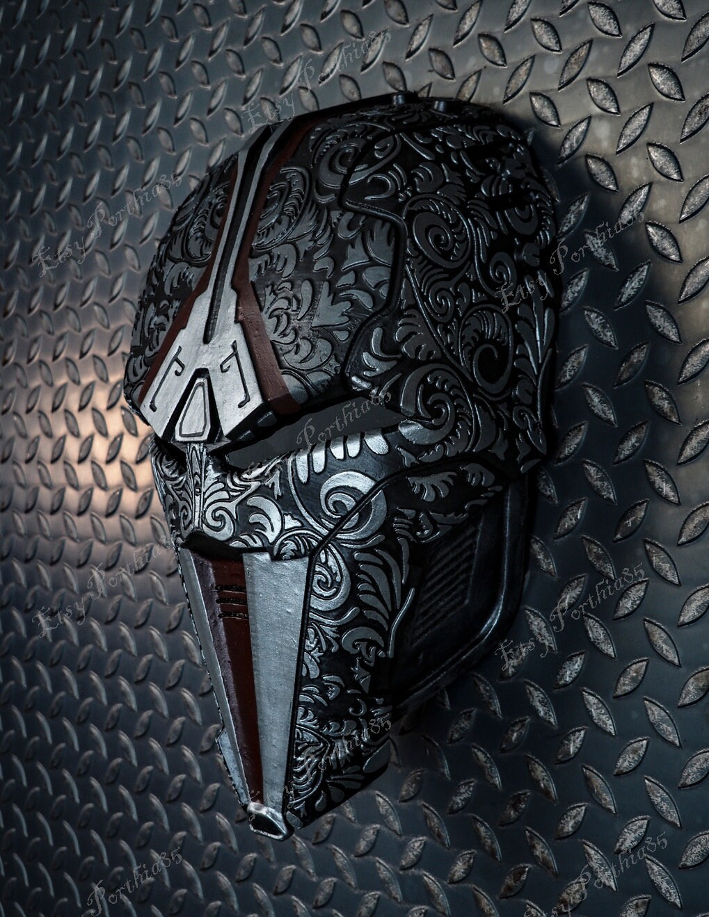 Darth Adraas Sith Acolyte Mask Halloween Cosplay Costume Stars Wars ...