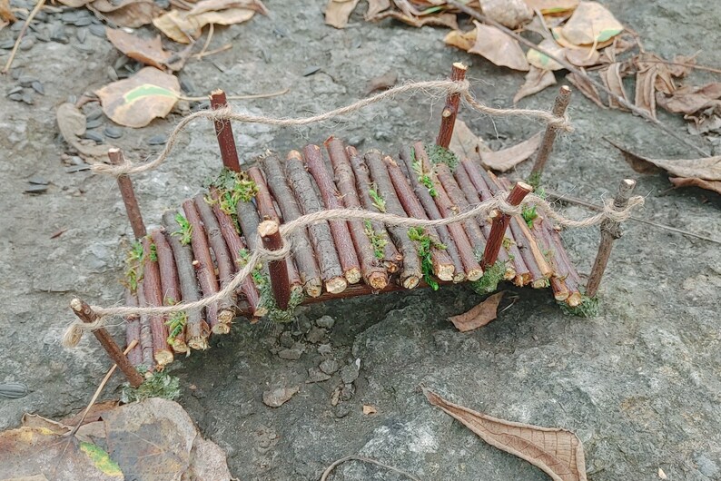 Miniature Bridge, Fairy Bridge, Fairy Garden Bridge, Diorama Bridge ...