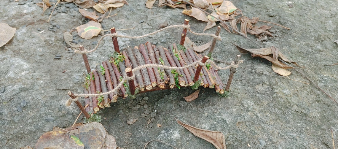 Miniature Bridge, Fairy Bridge, Fairy Garden Bridge, Diorama Bridge ...
