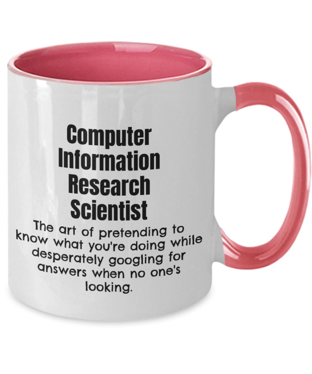 Computer Information Research Scientist Coffee Mug Funny Gift for Men ...