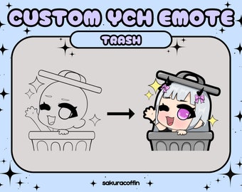 Twitch Emotes YCH Custom Emotes for Twitch and Discord Basic Pack - Etsy