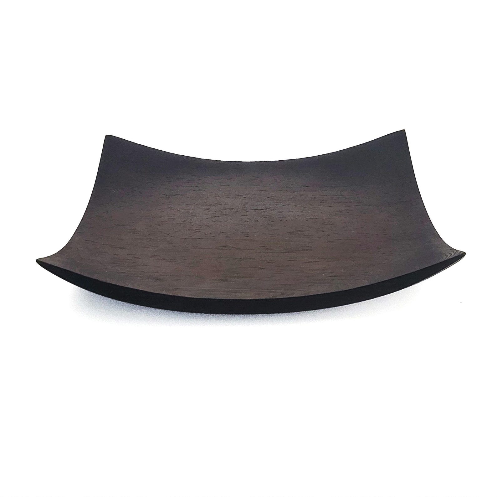 Square Winged Plate . Made From Ethically Sourced Wenge Wood. Ideal for ...