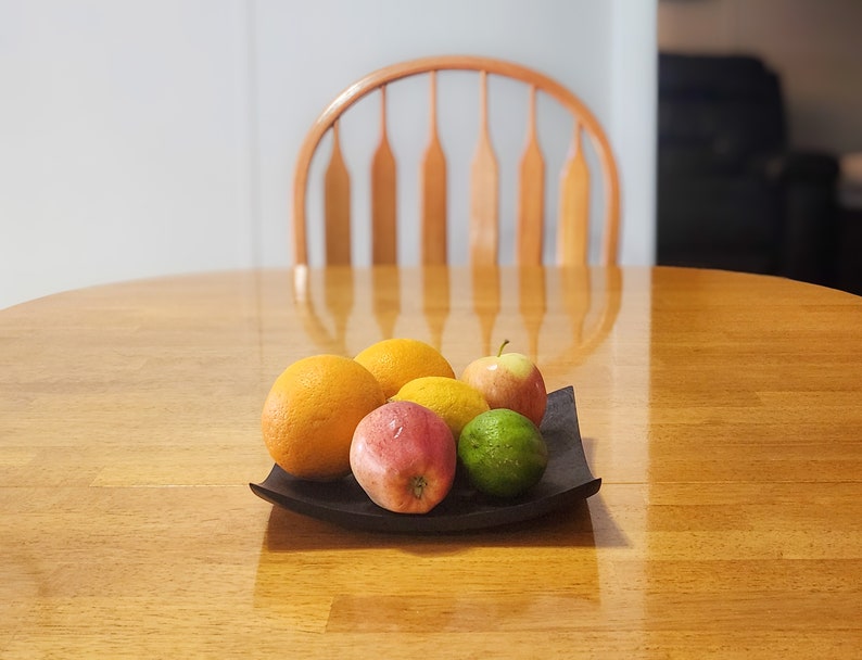 Square Winged Plate . Made From Ethically Sourced Wenge Wood. Ideal for ...