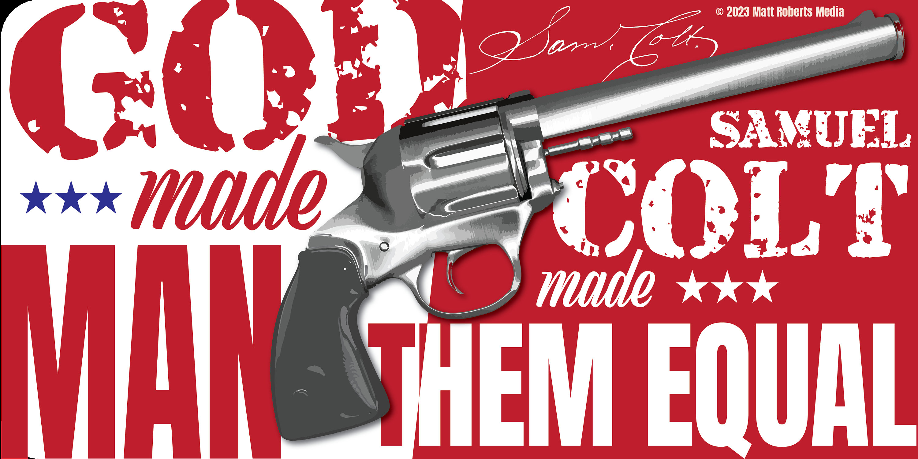 Samuel Colt Made Them Equal