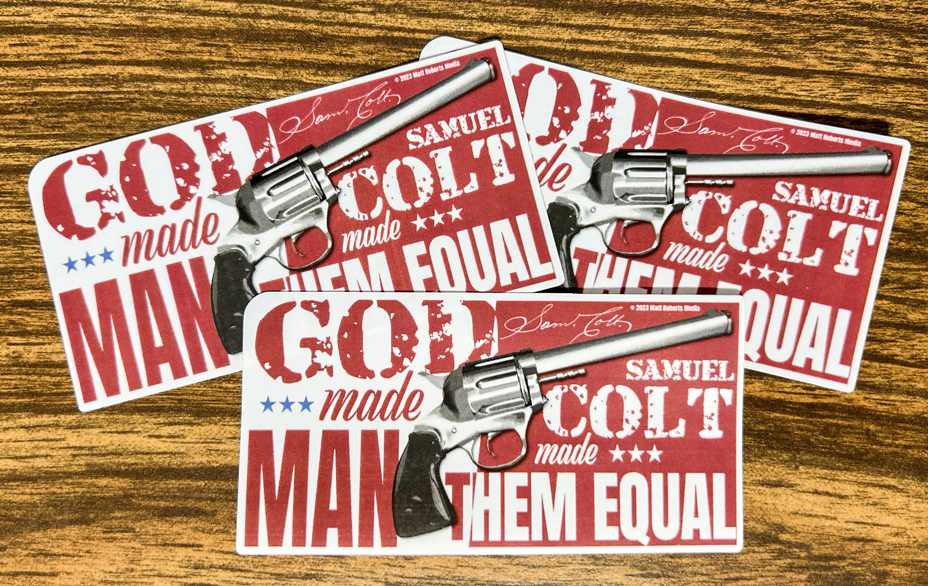 Samuel Colt Made Them Equal