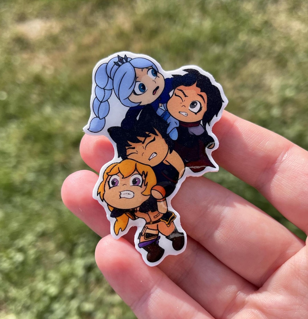 RWBY Team Charm - Pins/keychain - Etsy
