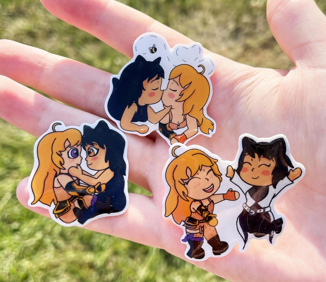 Bumbleby RWBY Charms - Pins/keychain - Etsy