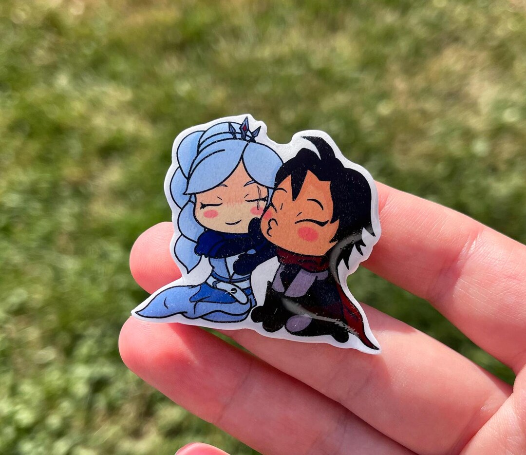Whiterose RWBY Charm - Pins/keychain - Etsy