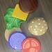 Cheeseburger Coaster Set - Etsy