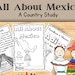 Mexico Country Study Unit for Homeschool Early Readers K-2nd With ...