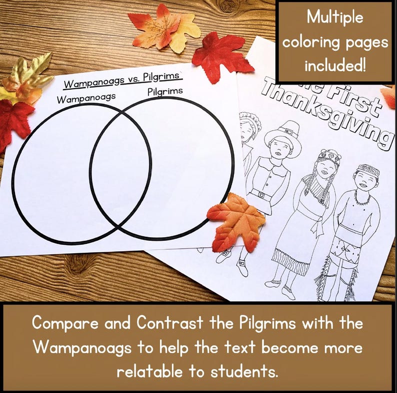 Thanksgiving Homeschool Unit With Reading Comprehension Printables ...