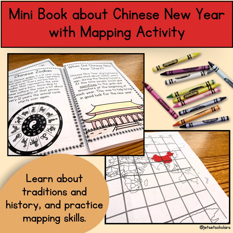 Lunar or Chinese New Year 2024 Homeschool Unit With Reading ...