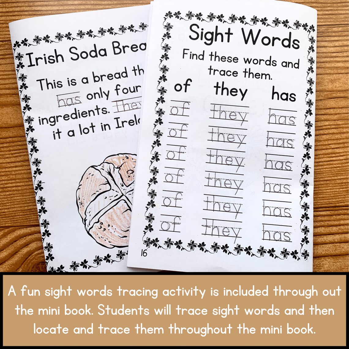 Ireland Country Study Unit: Mini Book & Harp Craft (PDF) - Etsy