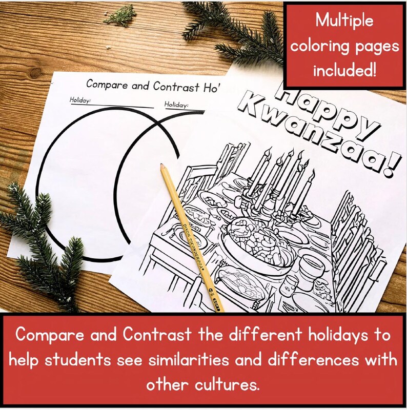 Winter Holidays Around the World Unit: Printables, Crafts, Passport ...