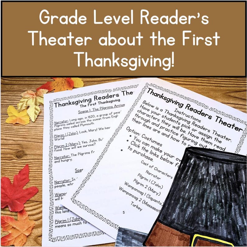 Thanksgiving Homeschool Unit With Printables, Activities, Mini Book for ...
