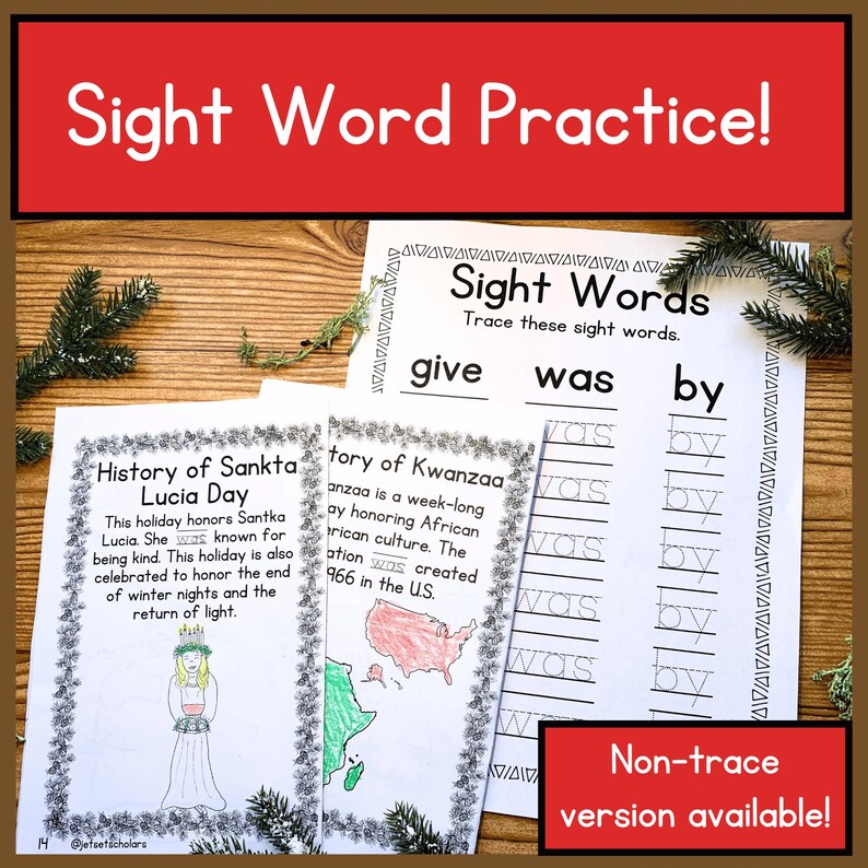 Winter Holidays Around the World Mini Book: Passport & Crafts Unit (1st ...