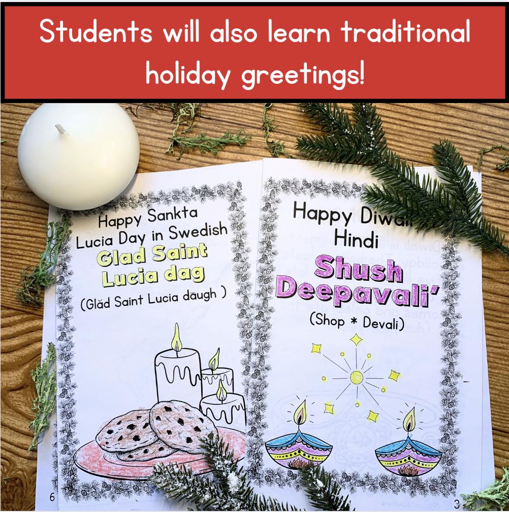 Holidays Around the World Printable Passport, Crafts, and Informational ...