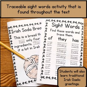 Ireland Country Study Unit: Mini Book & Harp Craft (PDF) - Etsy