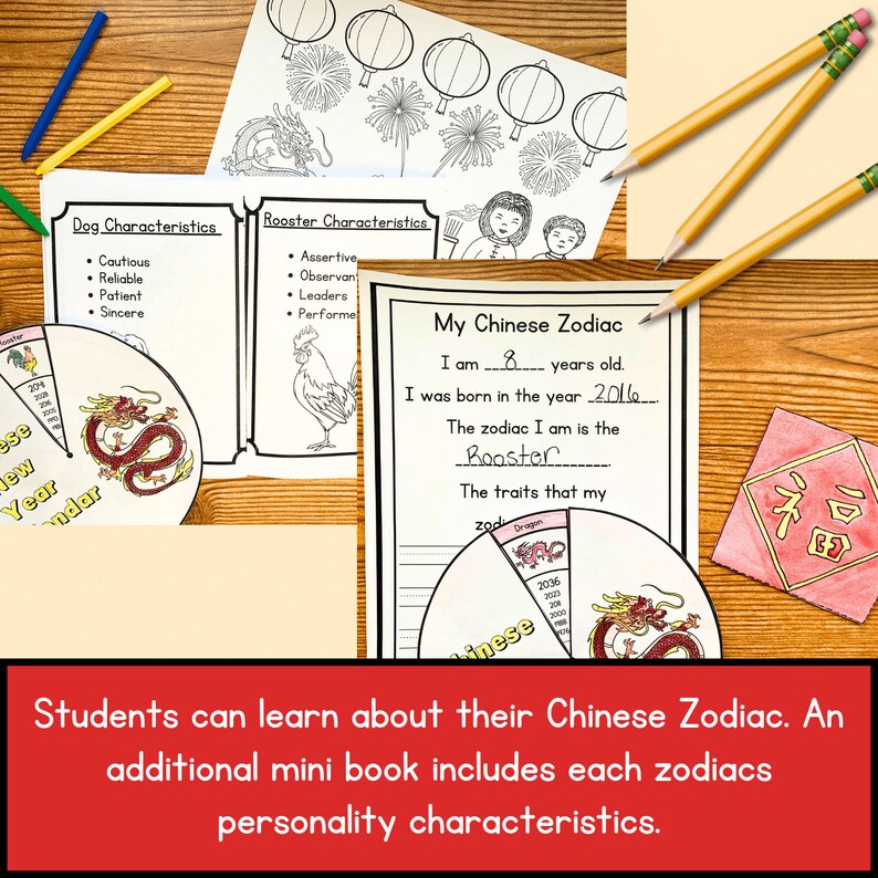 Chinese New Year 2024 Homeschool Unit Study, Year of the Dragon, for ...