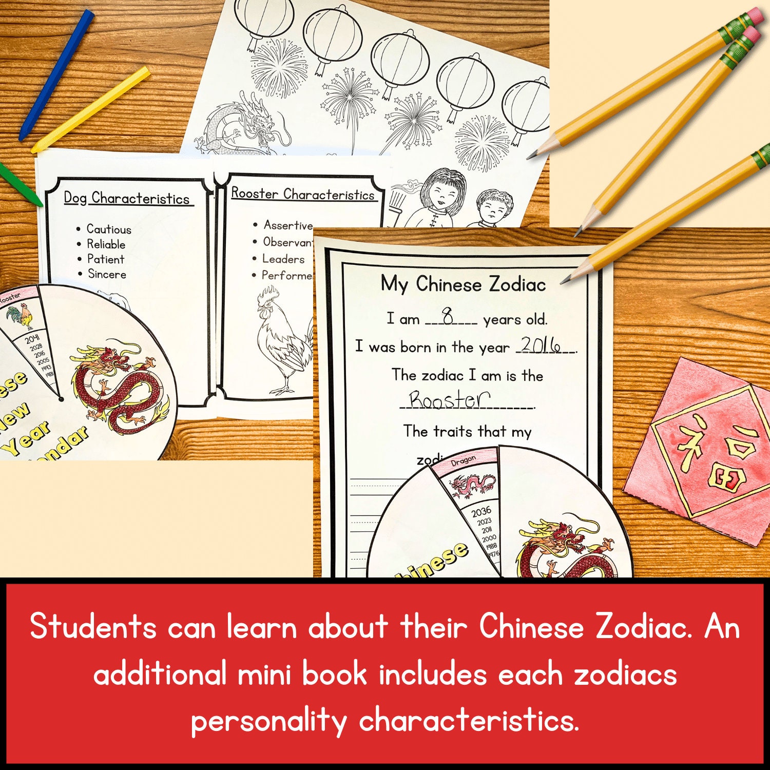 Chinese New Year 2024 Homeschool Unit Study, Year of the Dragon, for ...