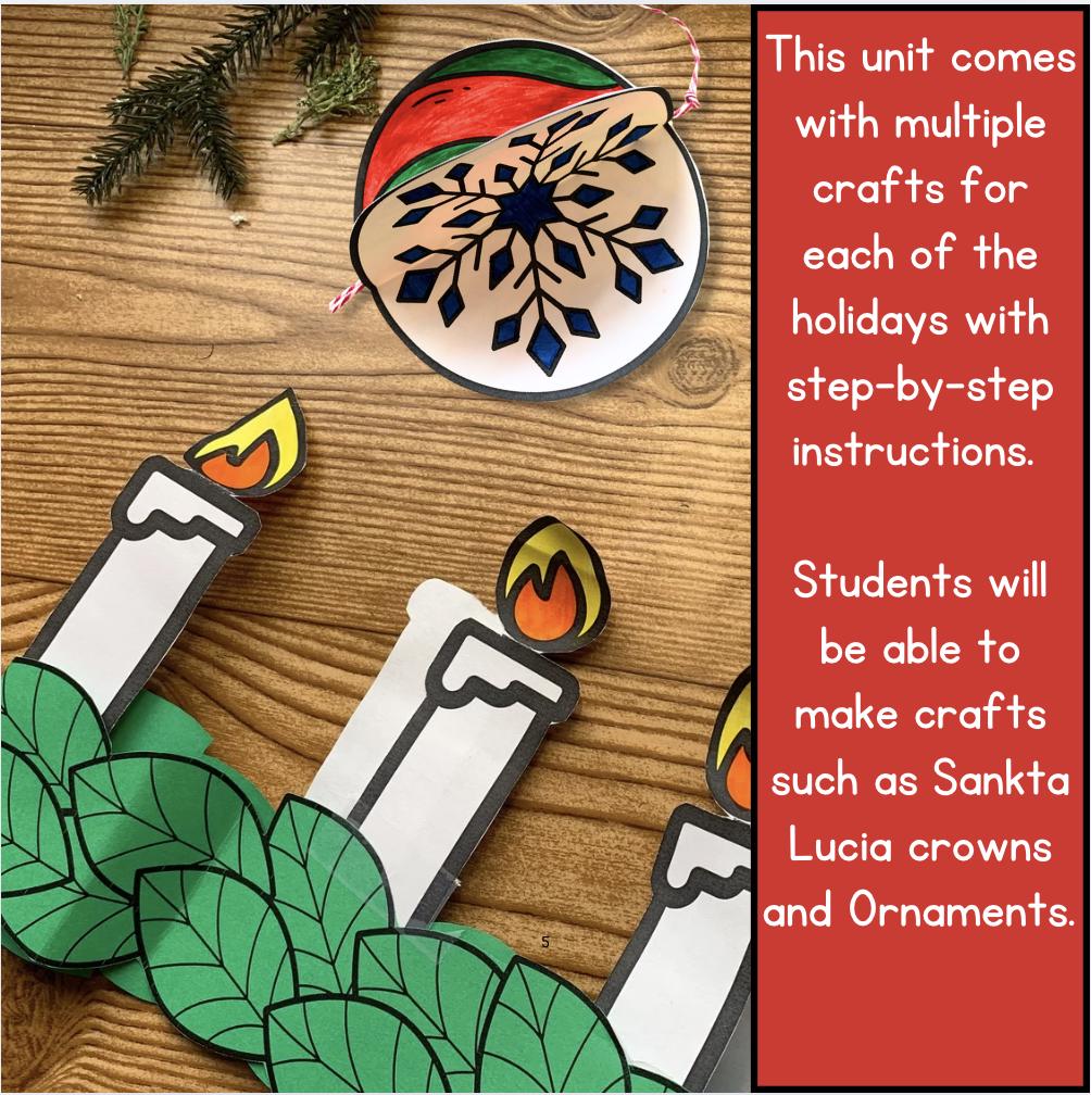 Holidays Around the World Printable Passport, Crafts, and Informational ...