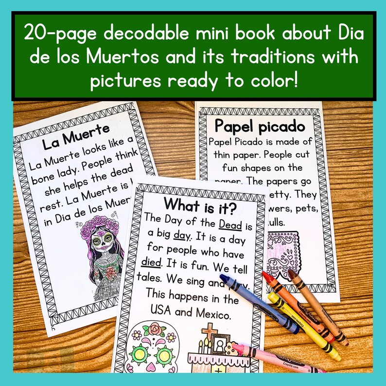 Dia De Los Muertos Unit Study: Letter D Practice for Prek-kindergarten ...