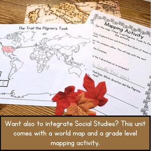 Thanksgiving Homeschool Unit With Printables, Activities, Mini Book for ...