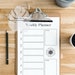 Floral Weekly Planner Undated A4 & A5 Sizes Minimal Weekly - Etsy