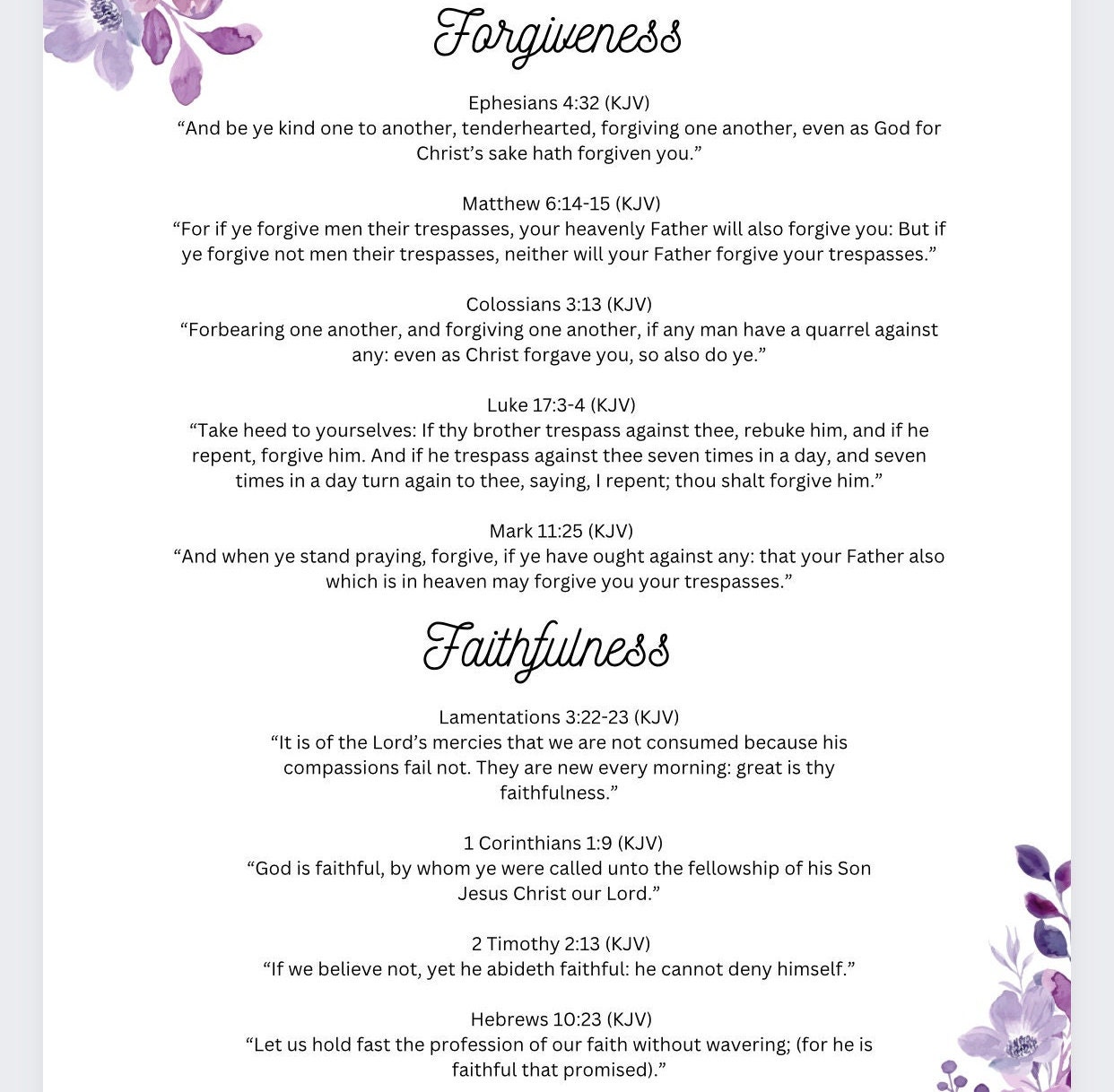 Prayer Bible Themes, 100 Everyday Prayer Verses for 2024 - Etsy