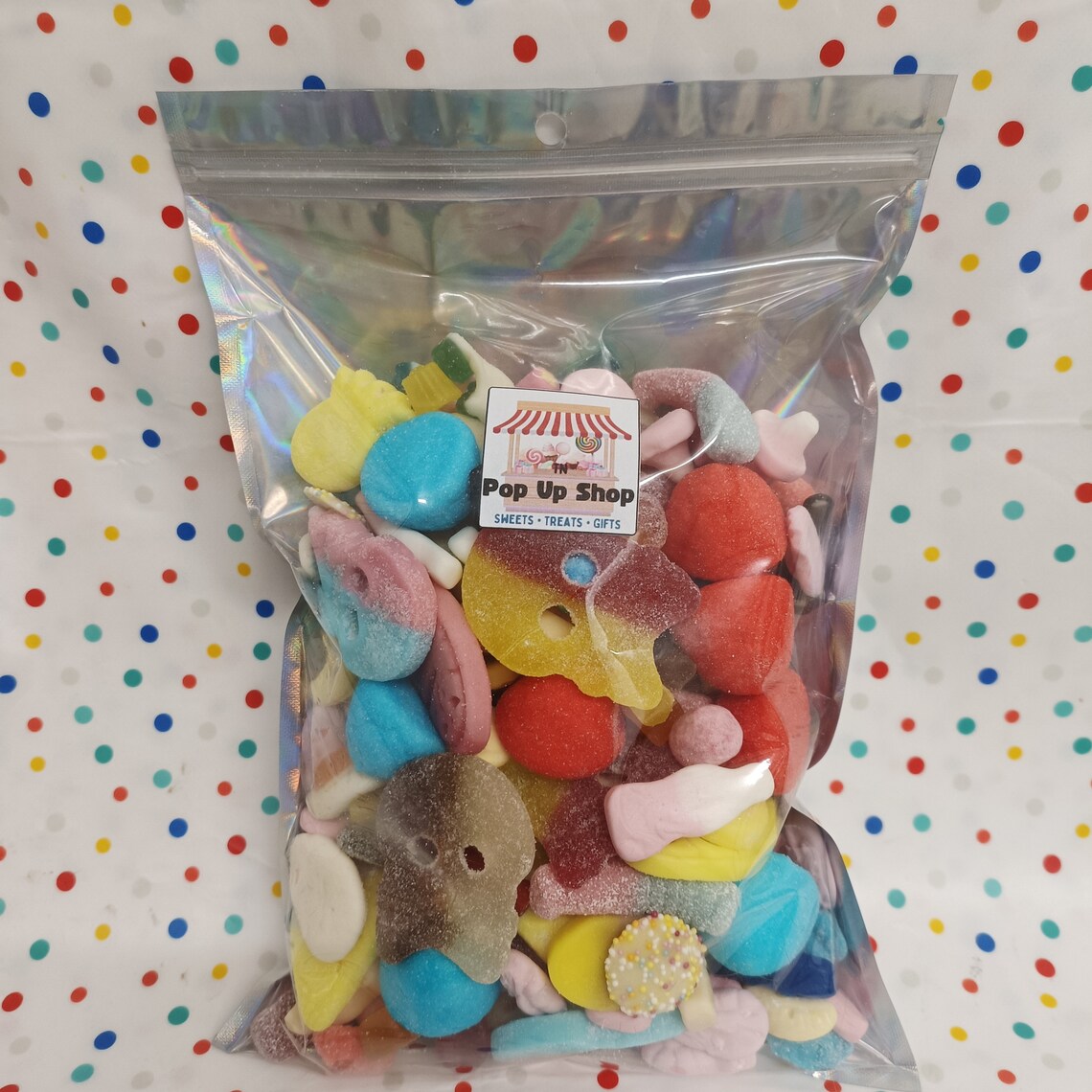 Mega Pick N Mix Pouch Jelly, Fizzy and Chocolate Mix, Mystery Mix, Mega ...