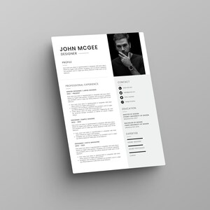 Minimalist Resume Template CV Template Modern Resume Template ...
