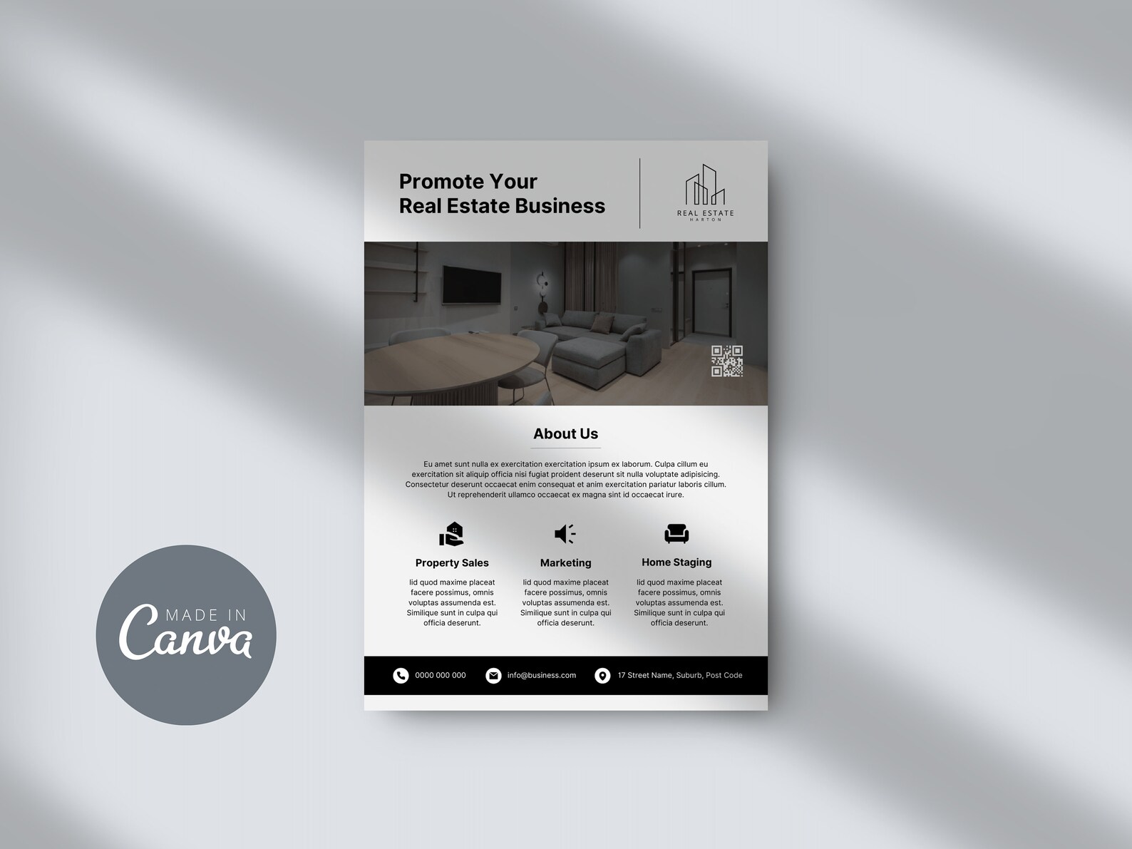 About Us Flyer Marketing Flyer Template Corporate Business Flyer Modern ...