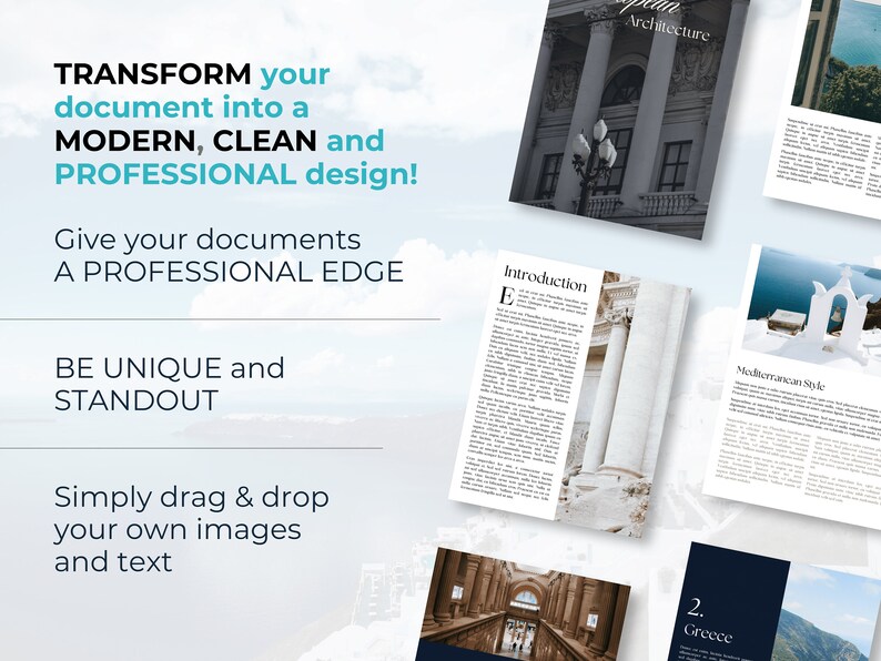 Travel Guide Template Architecture Template Travel Magazine Template ...