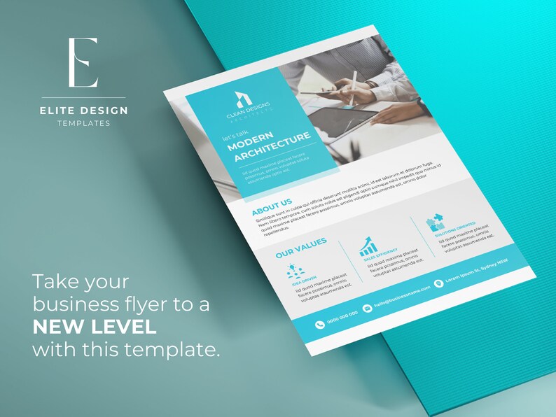 Business Flyer Modern Business Flyer Template Design Professional Flyer ...