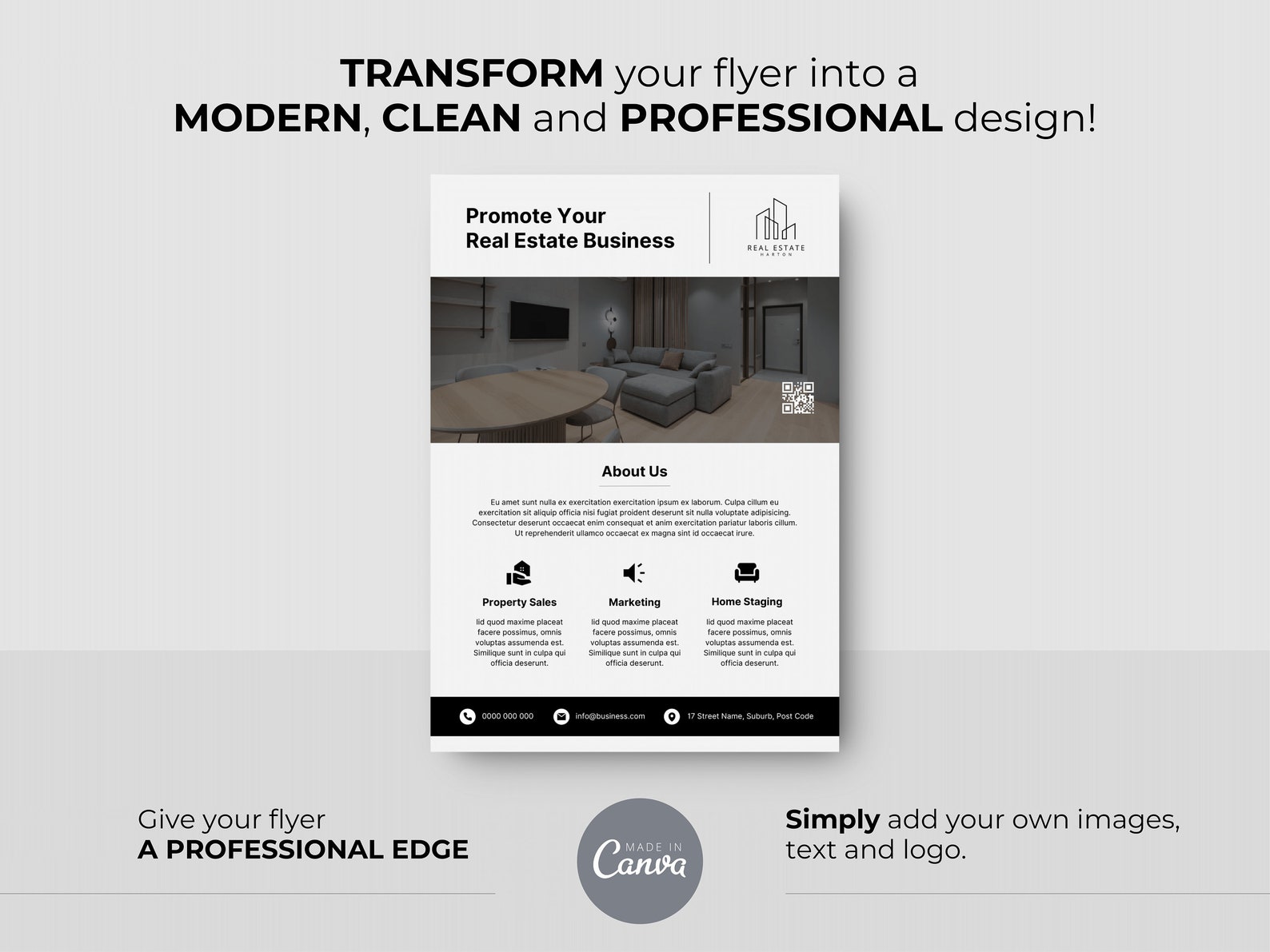 About Us Flyer Marketing Flyer Template Corporate Business Flyer Modern ...
