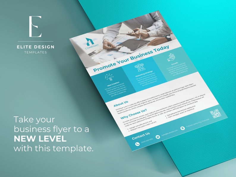 Business Flyer Corporate Flyer Template Canva Flyer Design Marketing ...