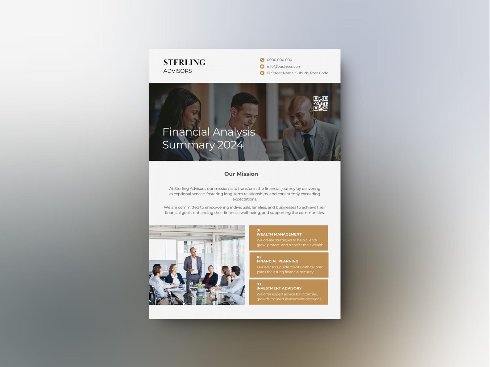 Luxury Services Flyer Modern About Us Flyer Finance Flyer Professional ...