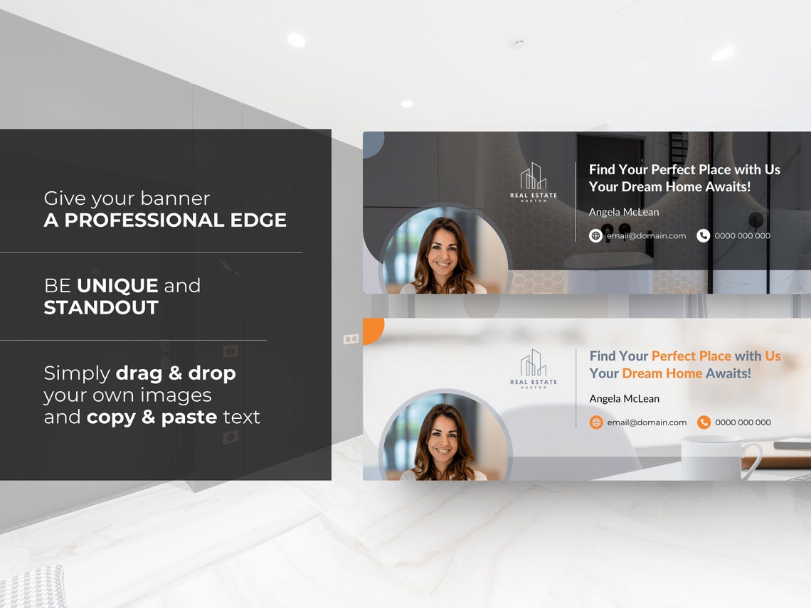 Modern Linkedin Banner Template Unique Canva Template Professional ...