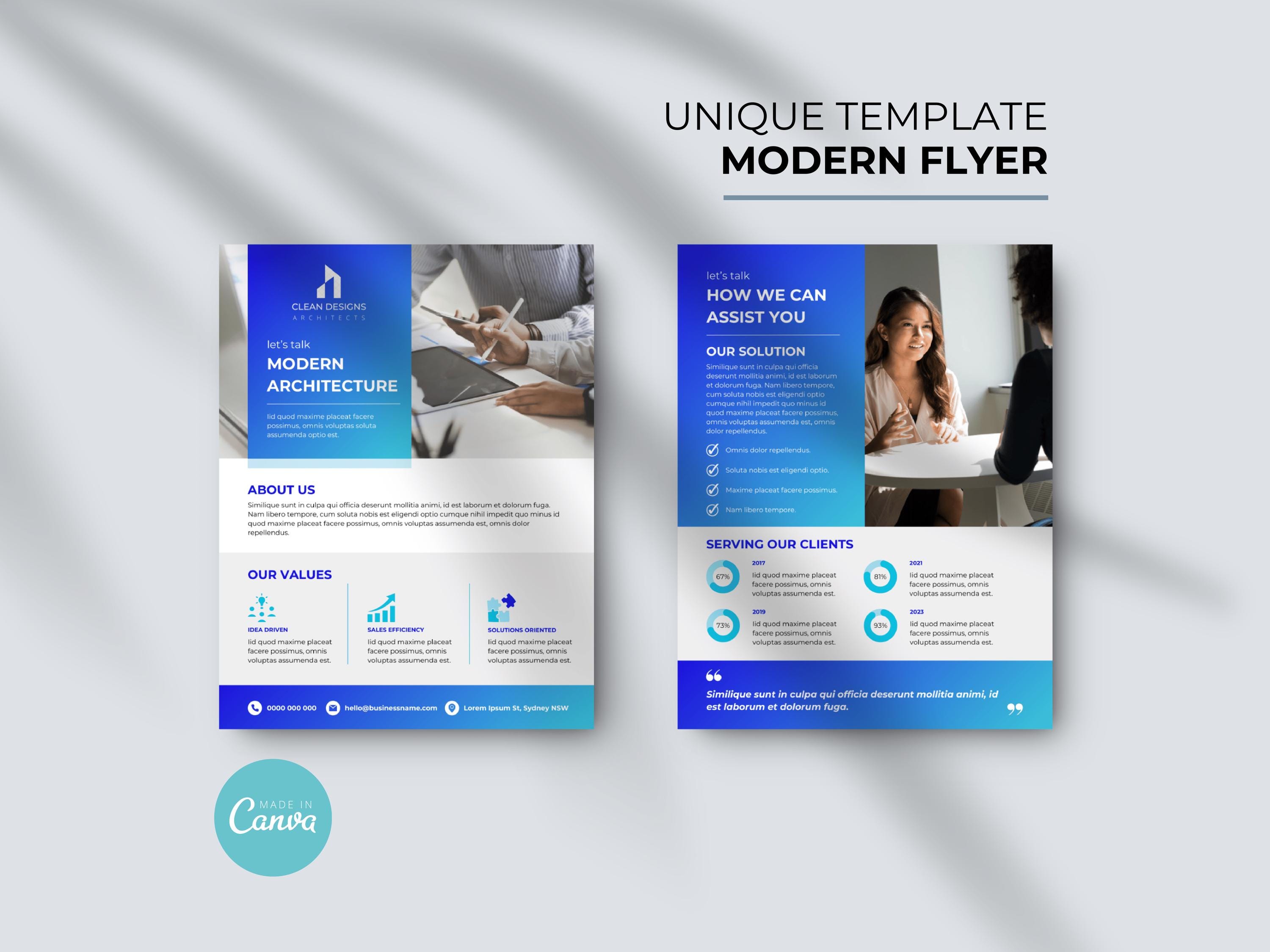 Marketing Flyer Template for Professionals Flyer Template ...