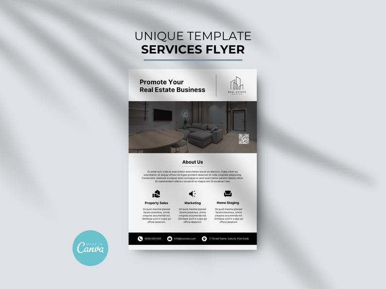 About Us Flyer Marketing Flyer Template Corporate Business Flyer Modern ...