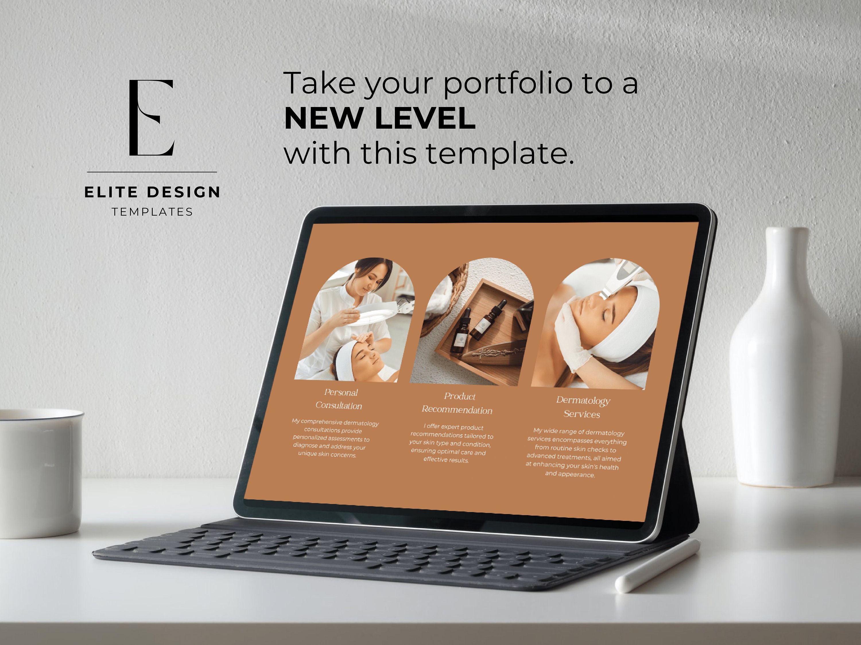 Minimalistic Website Design Template Canva Modern Website Template ...