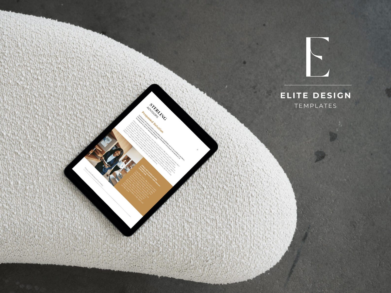 Luxury Document Template Business Plan Document Modern Document ...