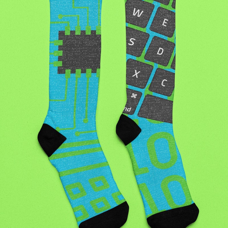 Programmer Socks - Etsy