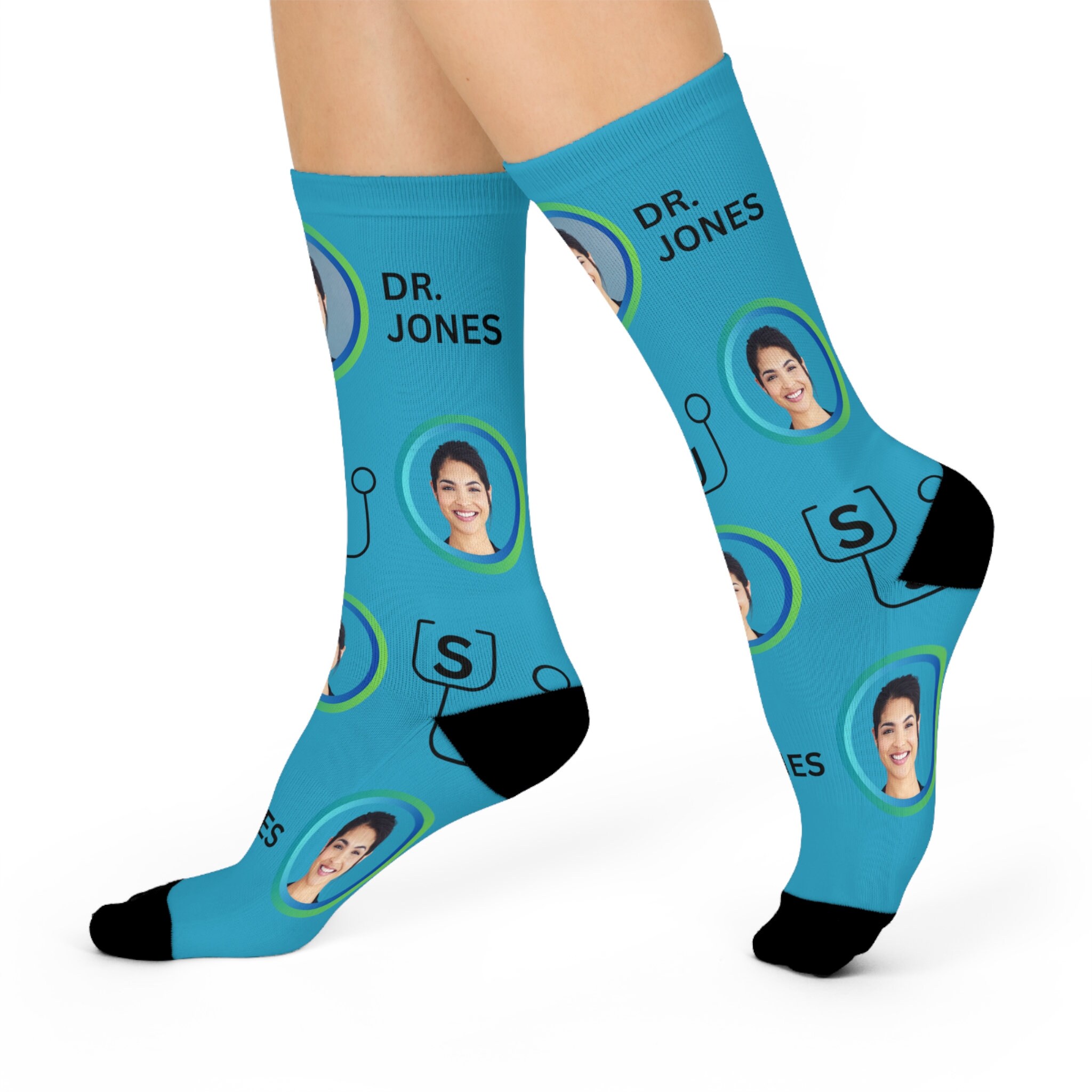 Give a Unique Doctor Gift With Personalized Doctor Socks Celebrate ...