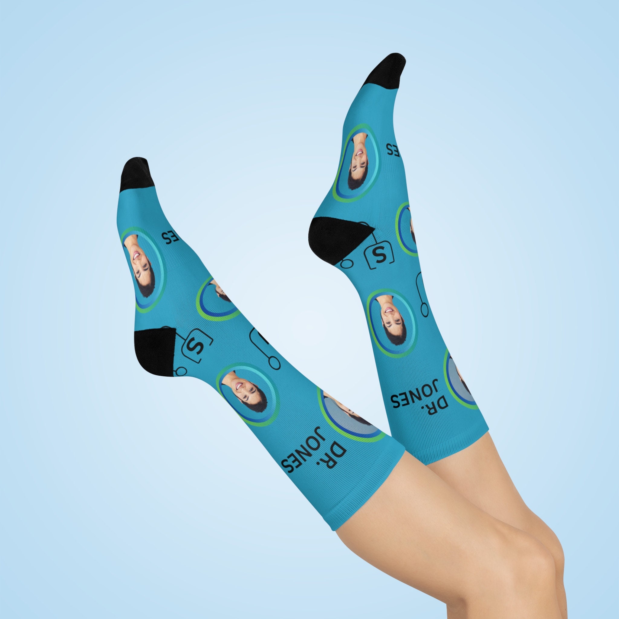 Give a Unique Doctor Gift With Personalized Doctor Socks Celebrate ...