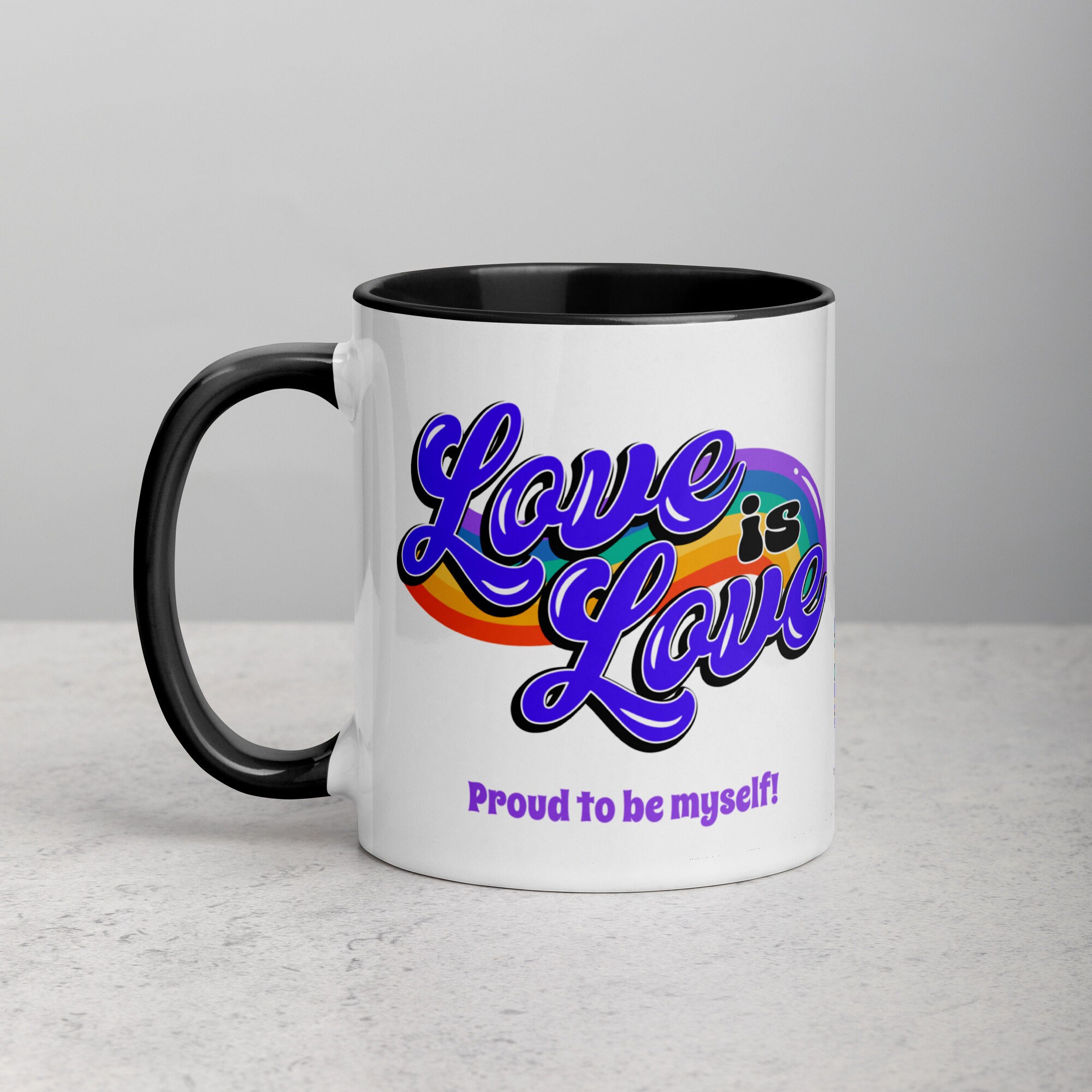 LGBTQ Pride Month Design Ceramic Coffee Mug With High Gloss Finish ...