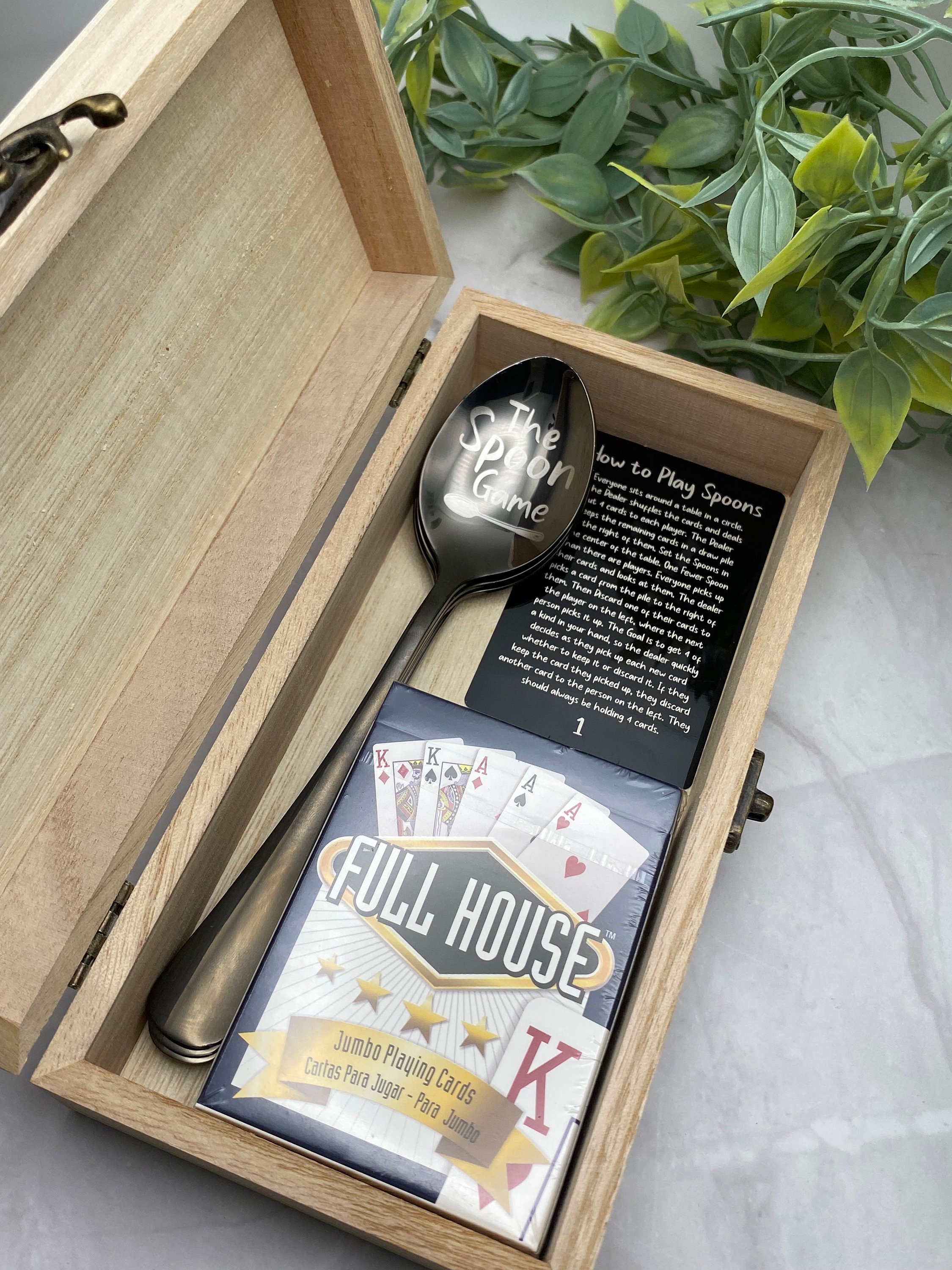 Spoon Game - Personalized Unique Gifts - Family Games - Kids Games ...