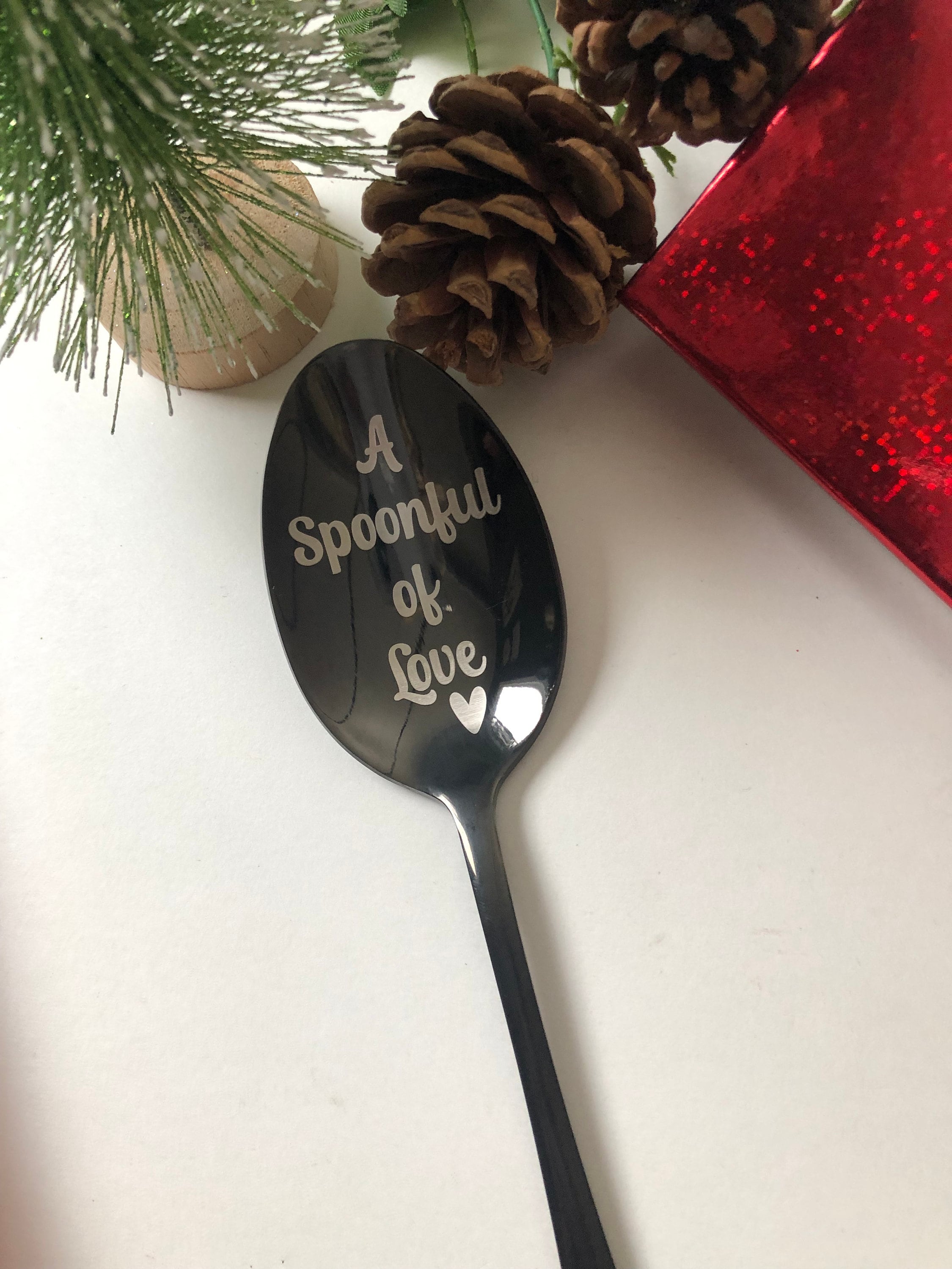Custom Engraved Spoon Personalized Spoon Kitchen Utensils Silverware ...