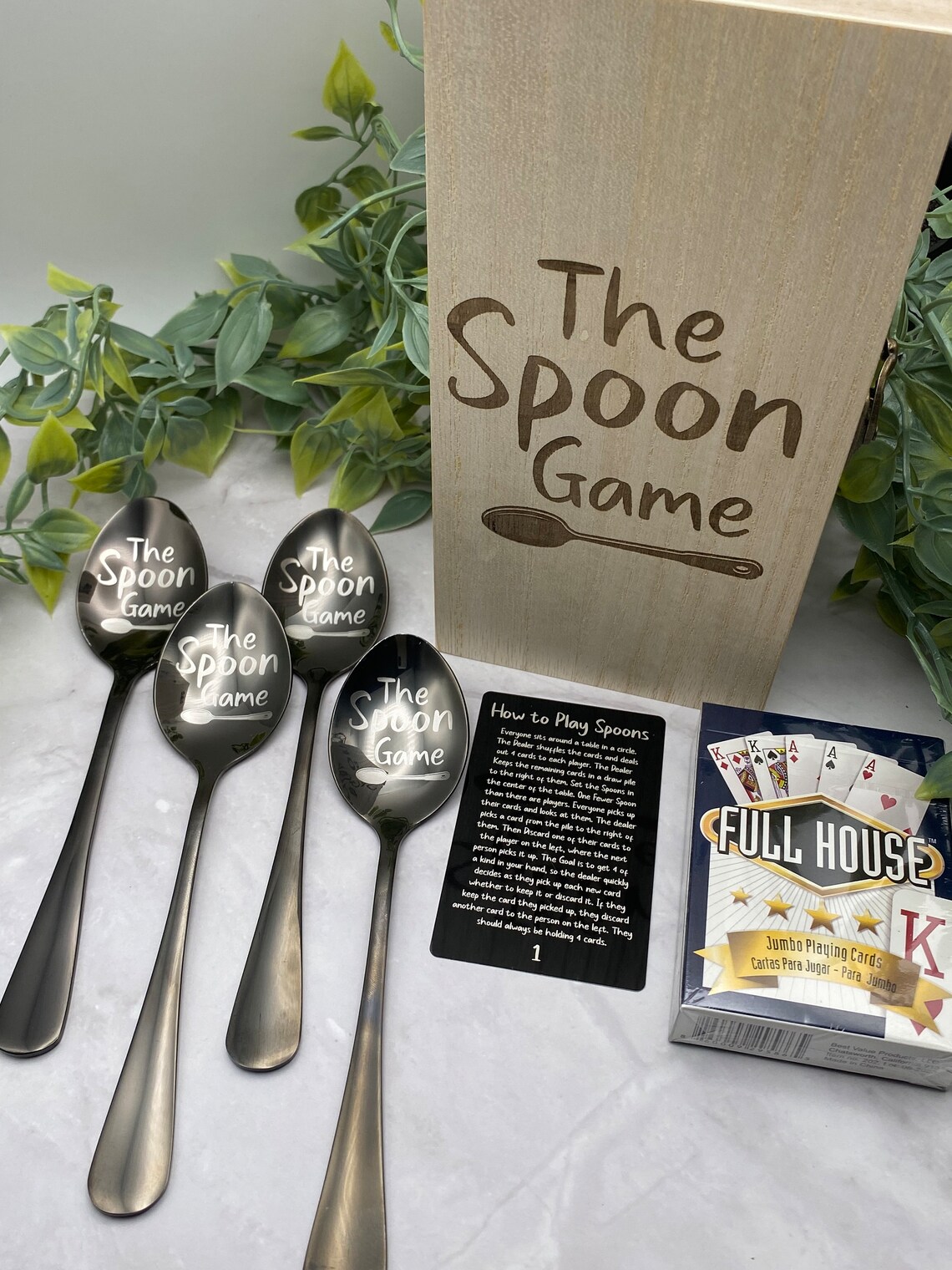 Spoon Game - Personalized Unique Gifts - Family Games - Kids Games ...