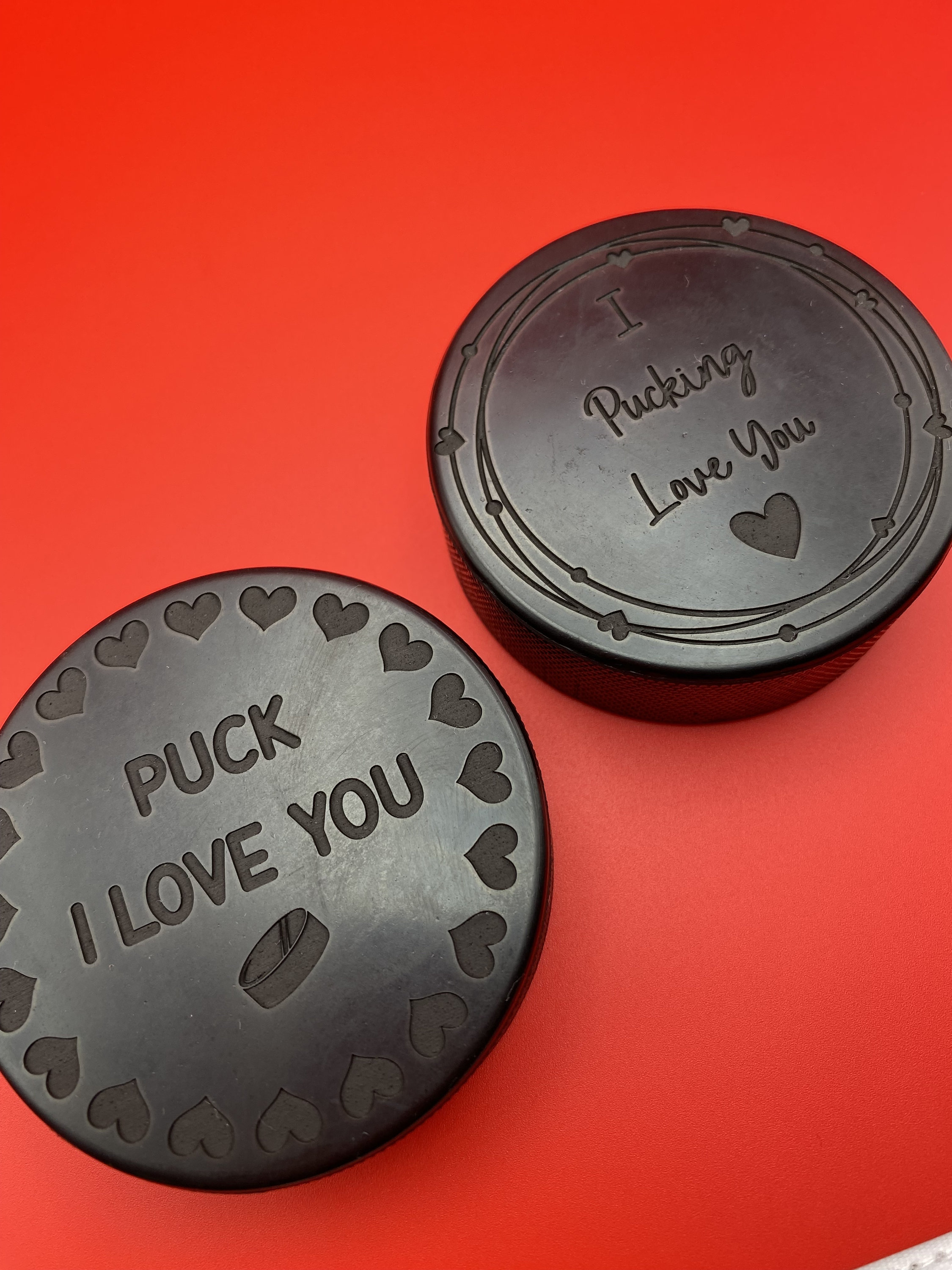 Hockey Pucks Personalized Hockey Pucks, Custom Engraved Design a Puck ...